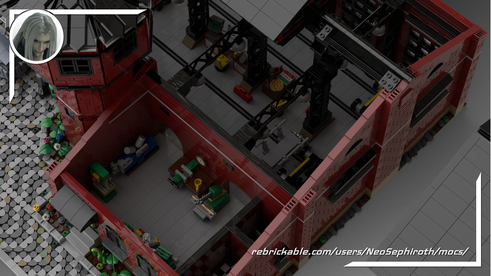 Lego Moc Historical Locomotive Shed By Neosephiroth Rebrickable