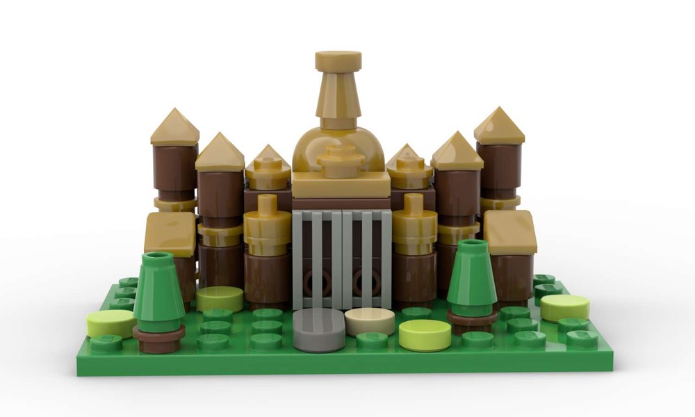 LEGO MOC mini palace by deer_from_north | Rebrickable - Build with LEGO