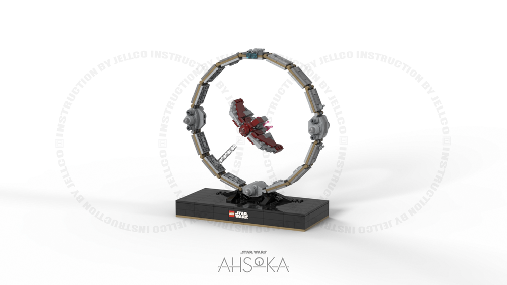 LEGO MOC Micro Diorama : The Eye of Sion with T-6 shuttle by jellco ...