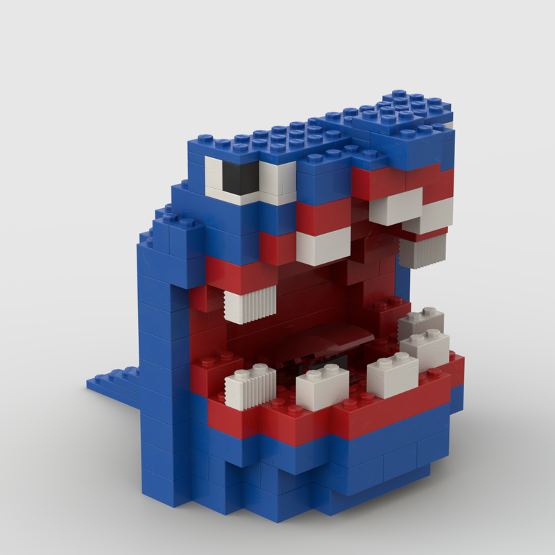 LEGO MOC Shark by LoloBelo | Rebrickable - Build with LEGO