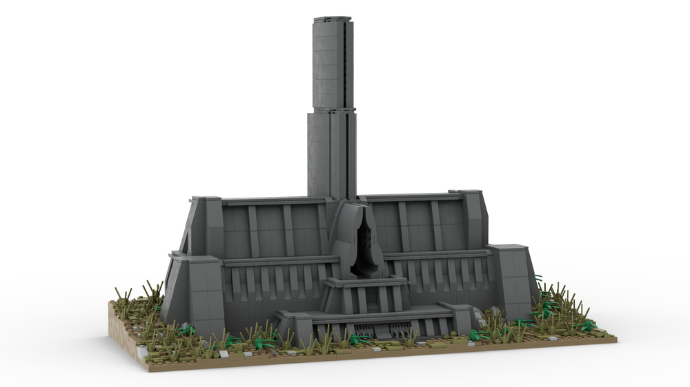 Lego Moc Temple On Peridea Planet Ahsoka Series By Blockwise