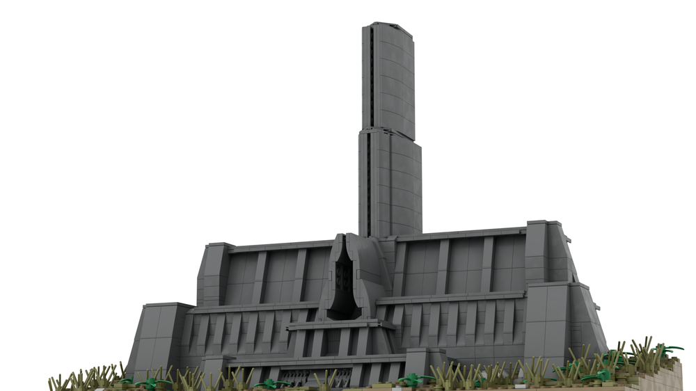 Lego Moc Temple On Peridea Planet Ahsoka Series By Blockwise