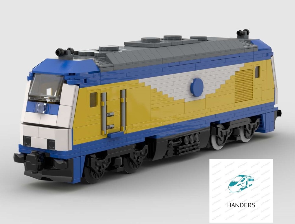 LEGO MOC German 246 Class Diesel Locomotive by Handers | Rebrickable ...