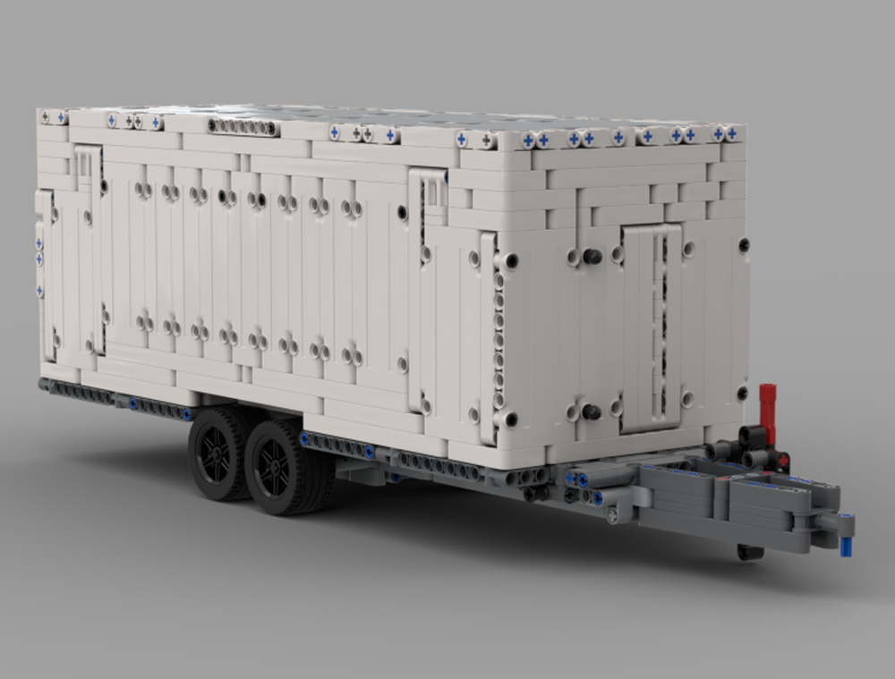LEGO MOC Snack- trailer by lu_builder | Rebrickable - Build with LEGO