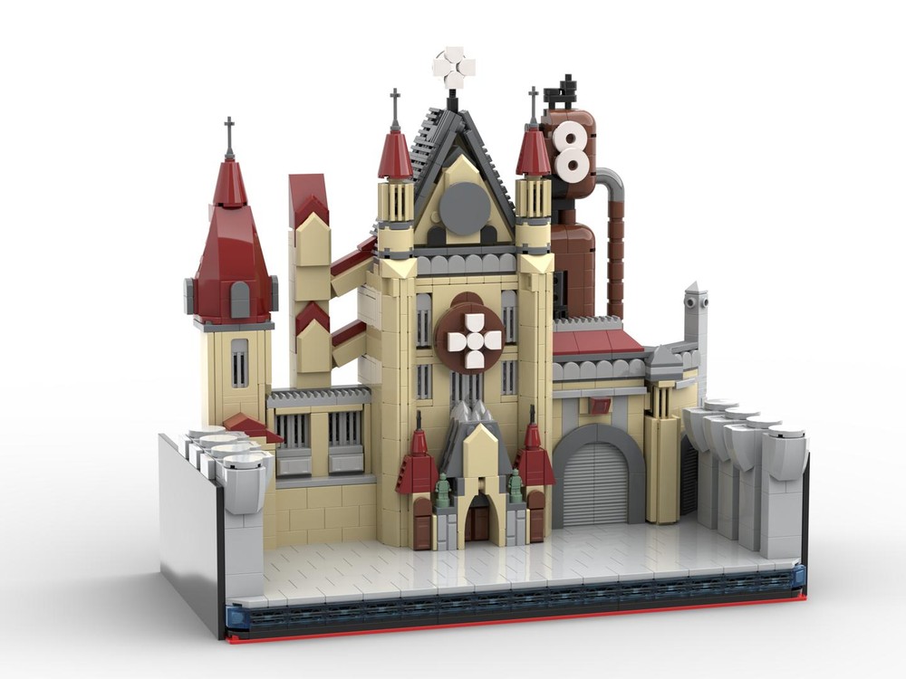 LEGO MOC Fire Force Station 8 - Bookend variation by Firun ...