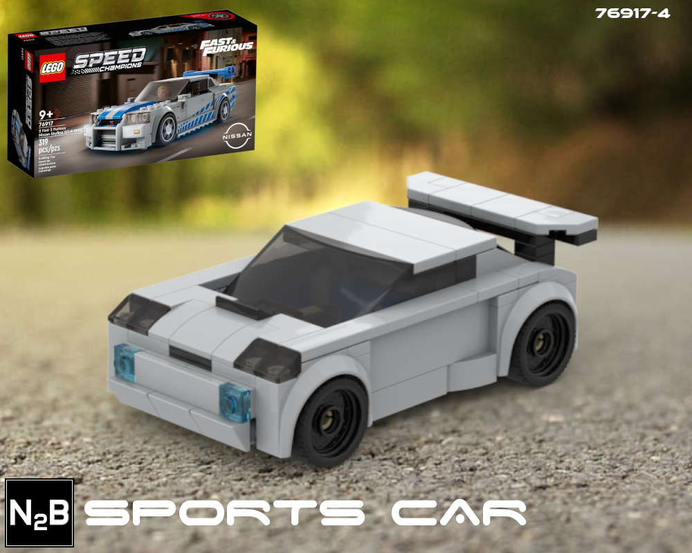 LEGO MOC Sports Car- LEGO 76917 alternate build 4 by n2brick | Rebrickable - Build with LEGO