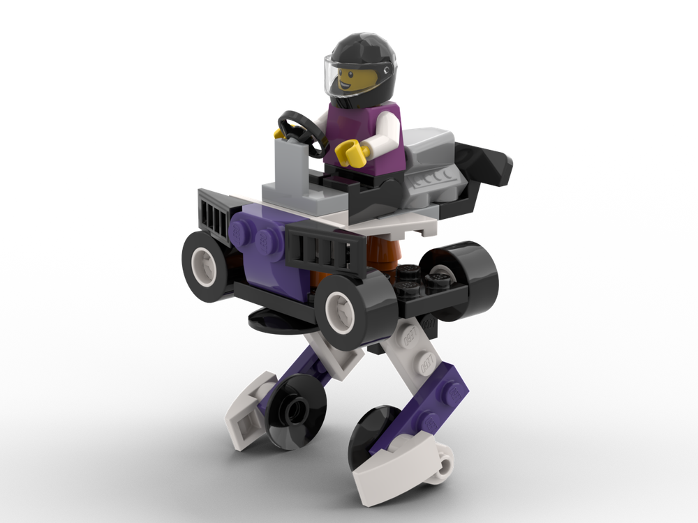 LEGO MOC Robot walker from 30589 by SomeDude | Rebrickable - Build with ...