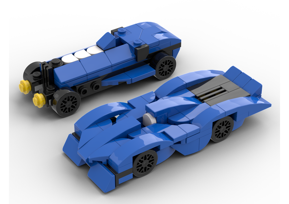 Lego Moc Retro Speed Record Vehicles From 2 30343 By Somedude