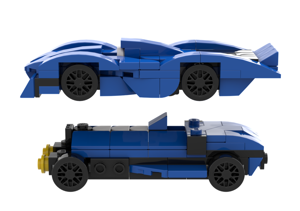 Lego Moc Retro Speed Record Vehicles From 2 30343 By Somedude