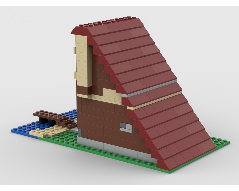 LEGO MOC Lakeside Wedge Cabin (5766 Alt Build) by Welsh Dynasty Builds ...