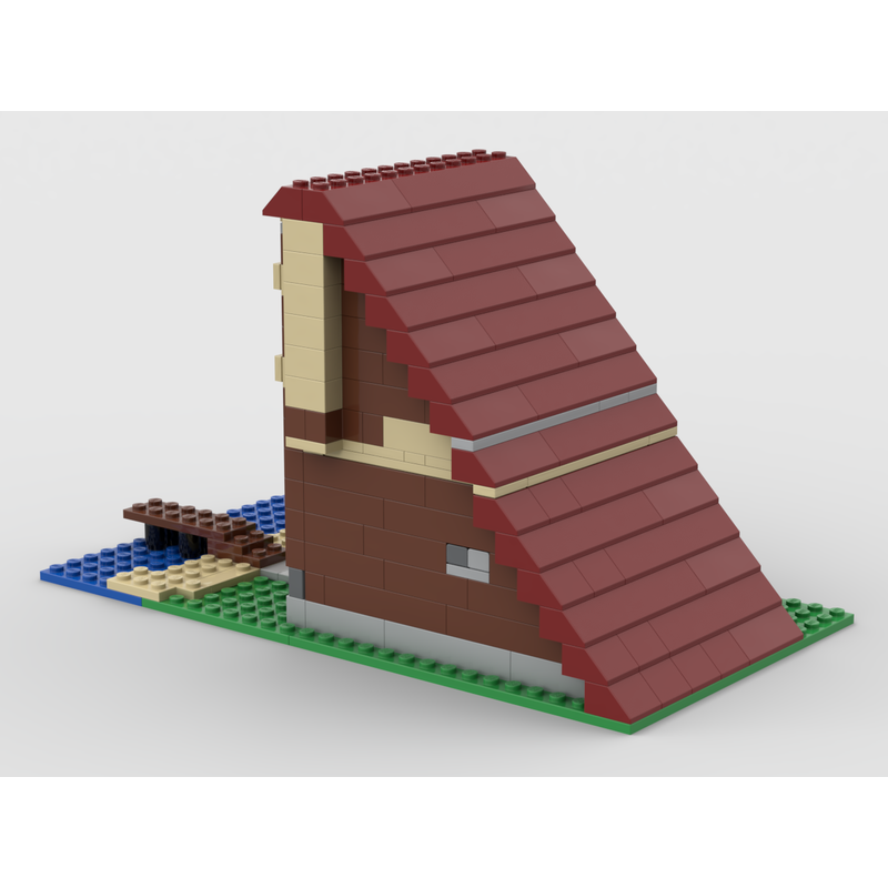 LEGO MOC Lakeside Wedge Cabin (5766 Alt Build) by Welsh Dynasty Builds ...