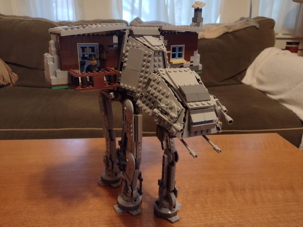 LEGO MOC Log Cabin AT-AT expansion by Welsh Dynasty Builds ...