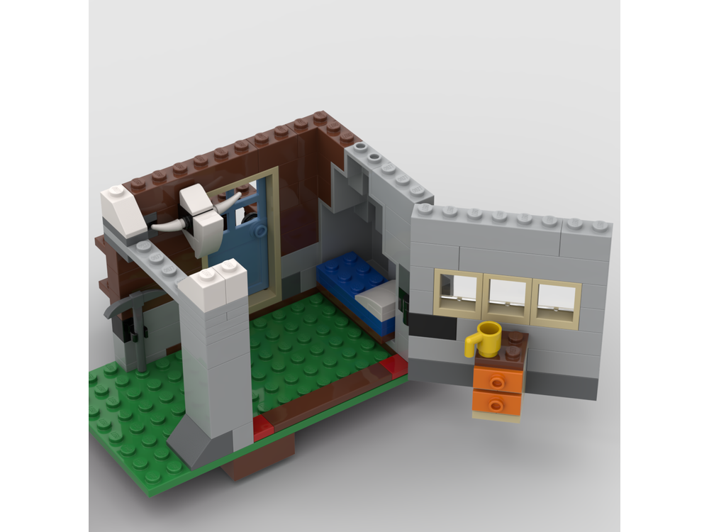 LEGO MOC Log Cabin AT-AT expansion by Welsh Dynasty Builds ...