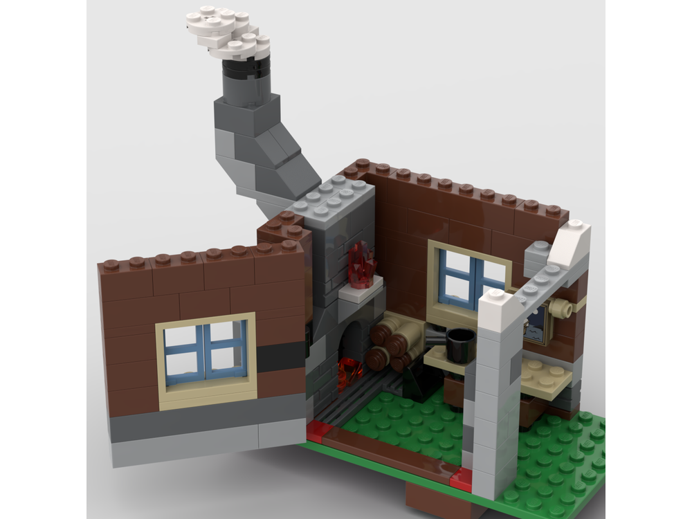 LEGO MOC Log Cabin AT-AT expansion by Welsh Dynasty Builds ...