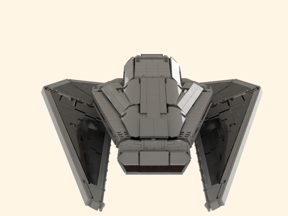 Lego Moc Tie Reaper Moc Minifig Scale By Alexkipodre Rebrickable