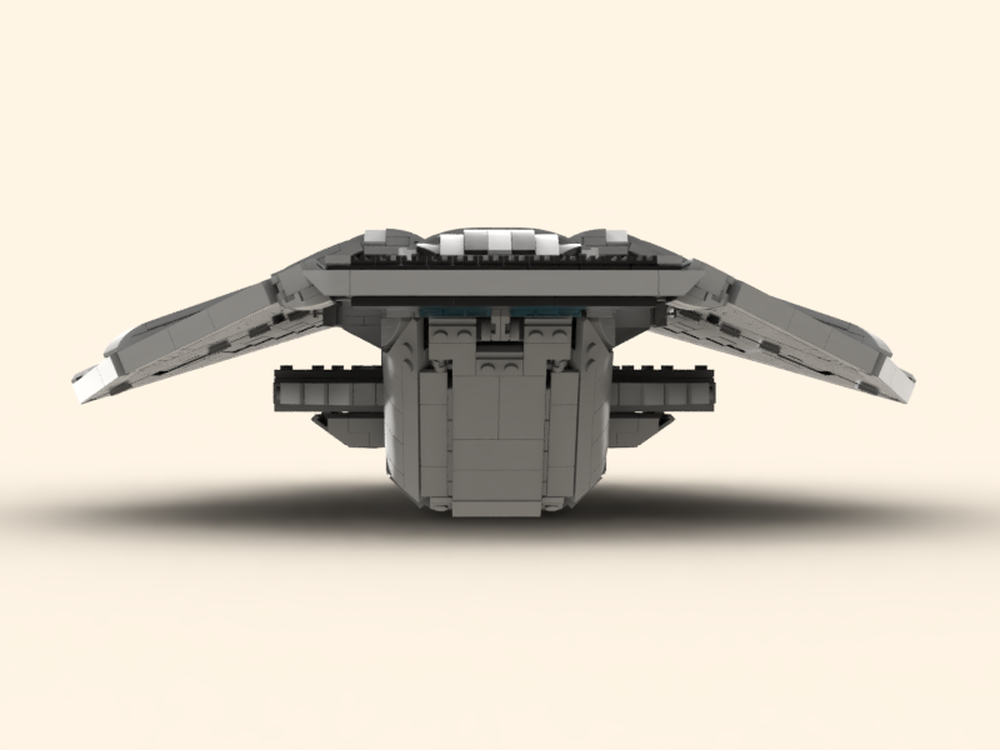 Lego Moc Tie Reaper Moc Minifig Scale By Alexkipodre Rebrickable