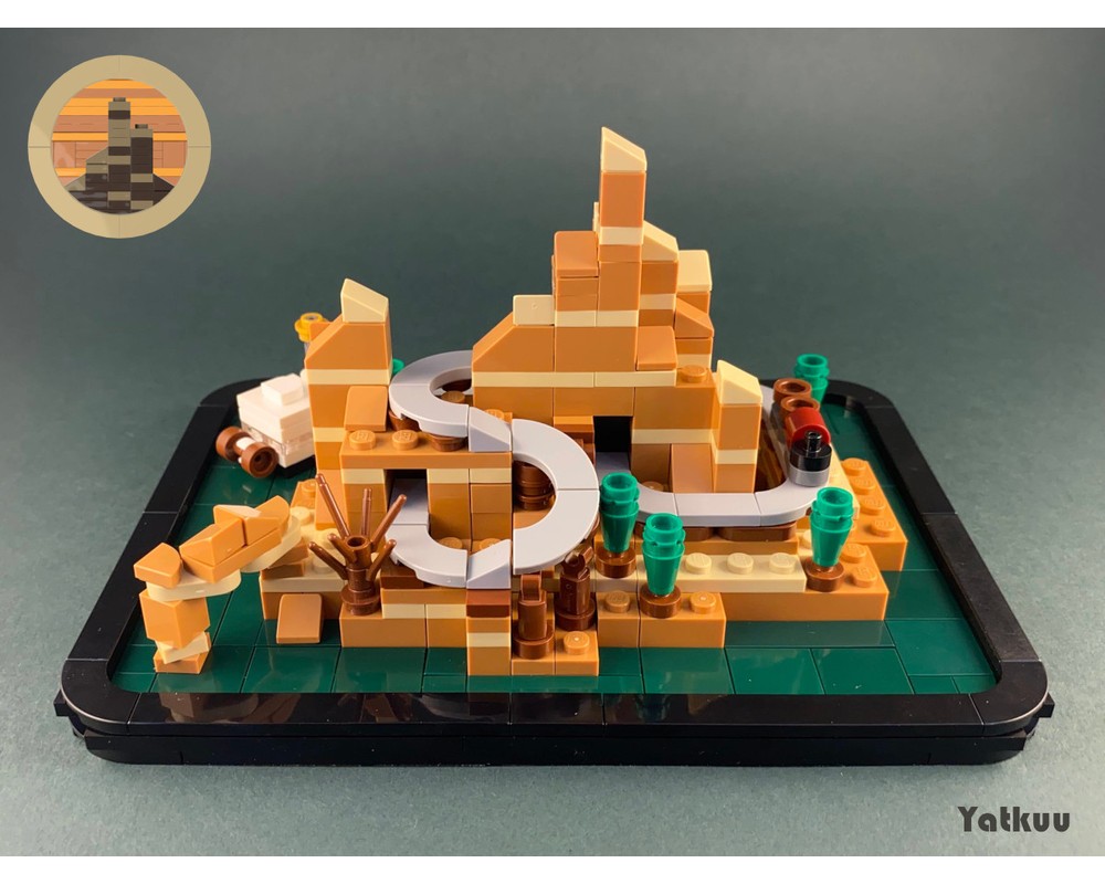 LEGO MOC Mini Thunder Mountain by Yatkuu | Rebrickable - Build with LEGO