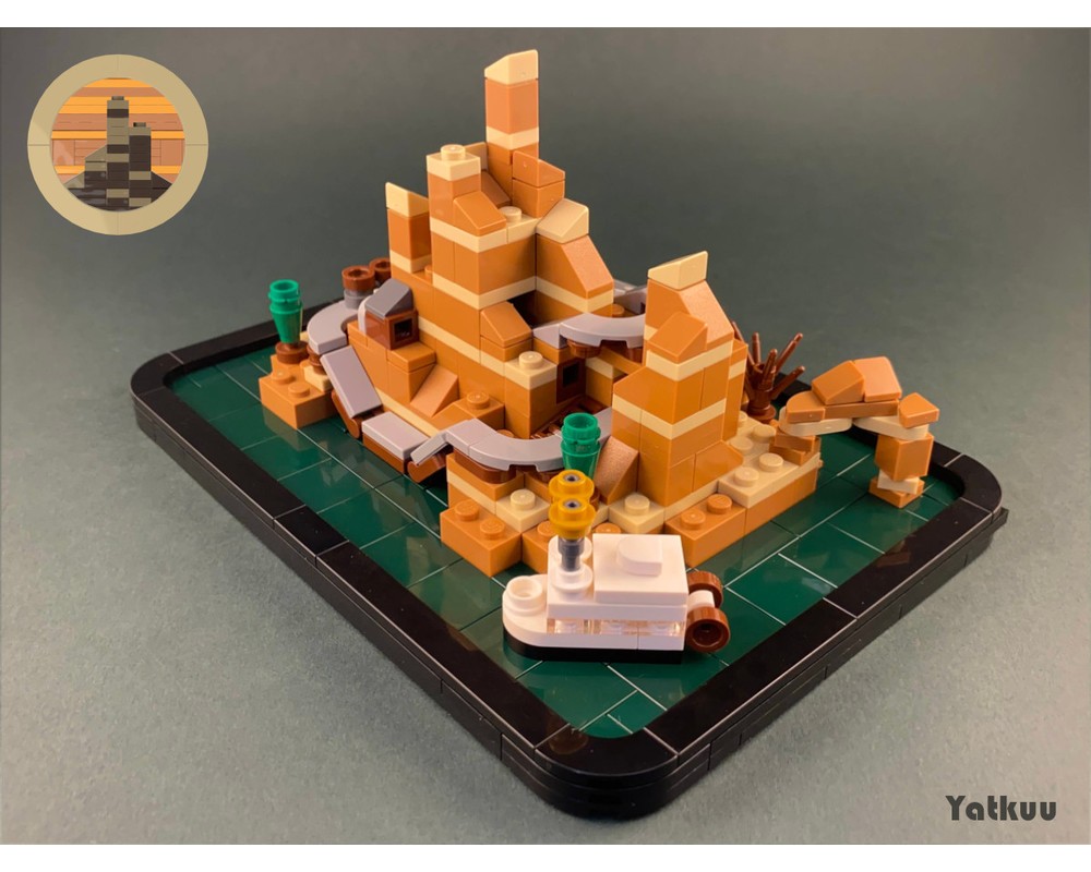 LEGO MOC Mini Thunder Mountain by Yatkuu | Rebrickable - Build with LEGO