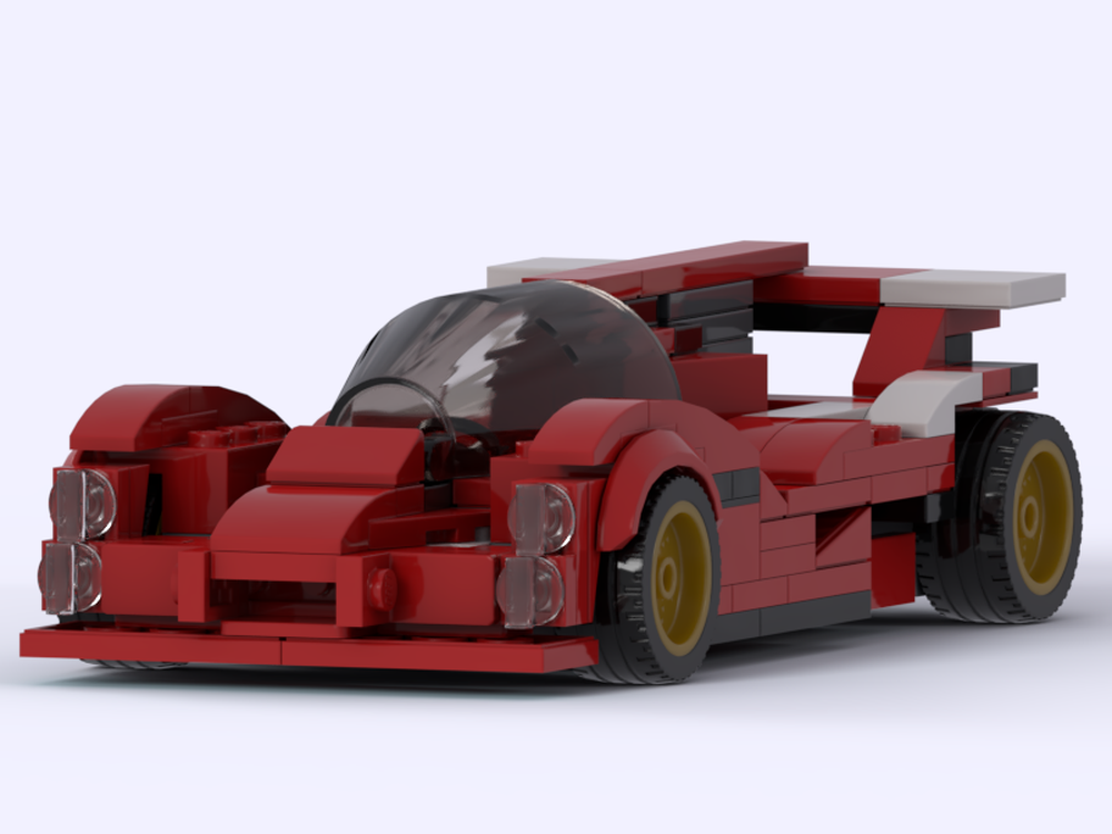 LEGO MOC Ferrari Hypercar by Agent Orange | Rebrickable - Build with LEGO
