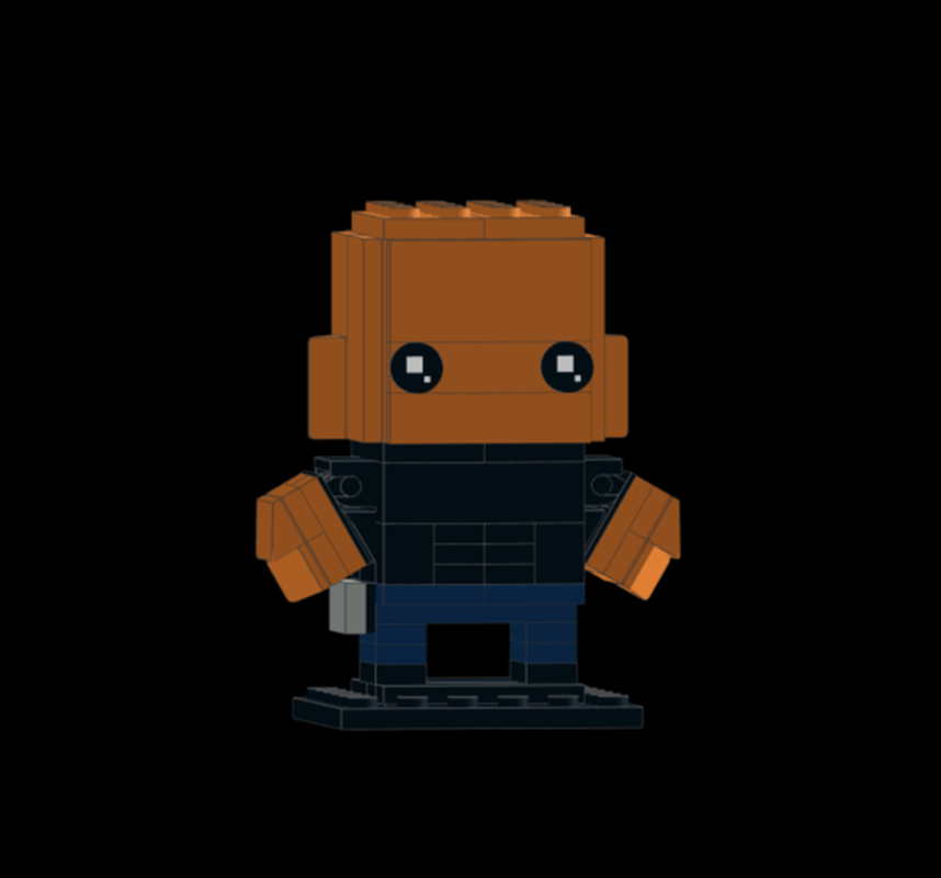 LEGO MOC Luke Hobbs by Craftara123 | Rebrickable - Build with LEGO