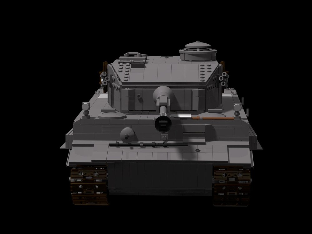 LEGO MOC Tiger 1 by Camobricktape | Rebrickable - Build with LEGO
