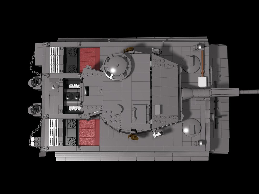 LEGO MOC Tiger 1 by Camobricktape | Rebrickable - Build with LEGO