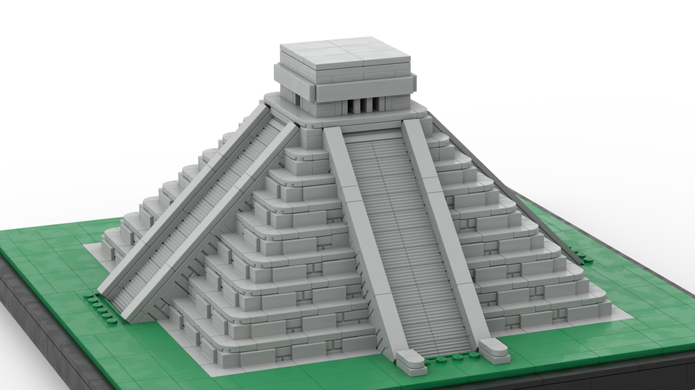 LEGO MOC Chichen Itza Temple by Blockwise | Rebrickable - Build with LEGO