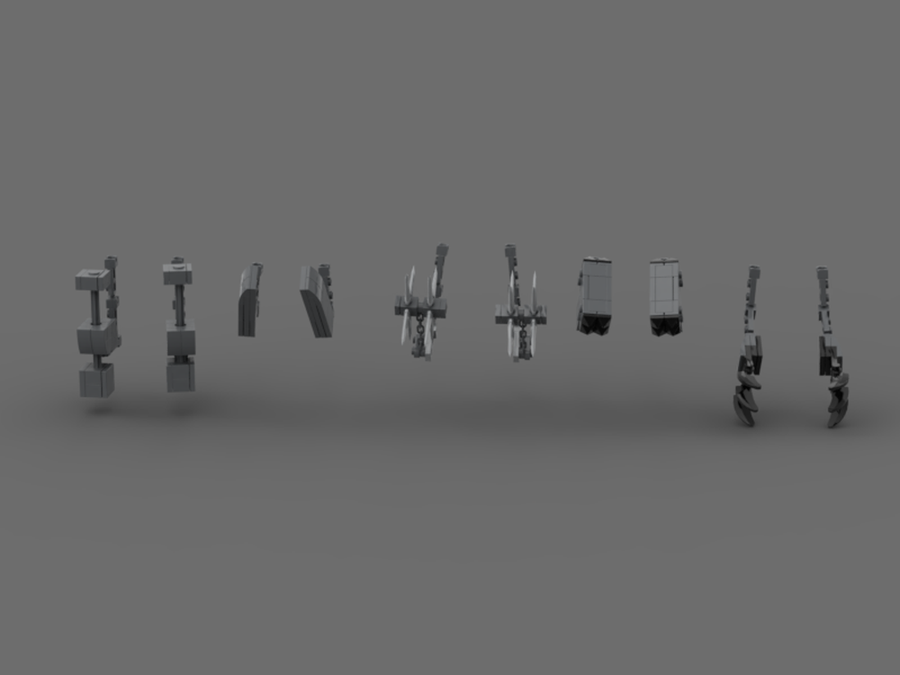 LEGO MOC battle bot --- arm weapon extension pack by SayOofOof ...