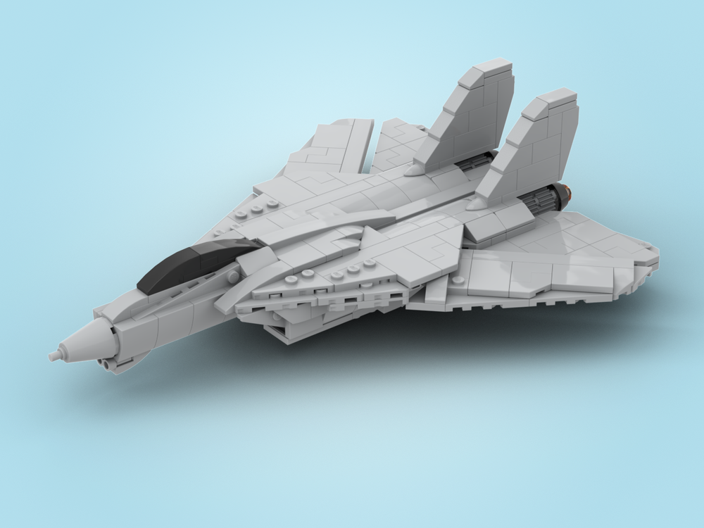 LEGO MOC F-14 Tomcat (1/72 scale) by abracada_brick | Rebrickable ...