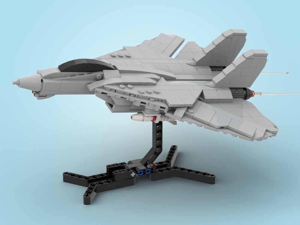 LEGO MOC F-14 Tomcat (1/72 scale) by abracada_brick | Rebrickable ...