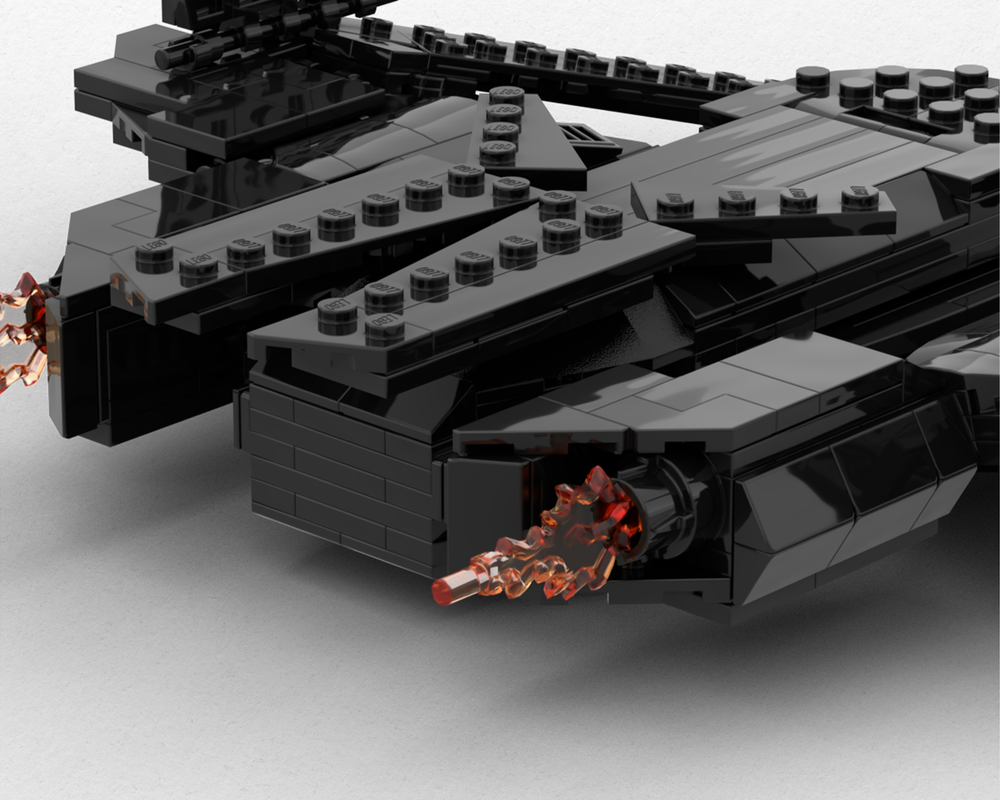 Lego Moc Bvs Batwing By Legojoseph Rebrickable Build With Lego