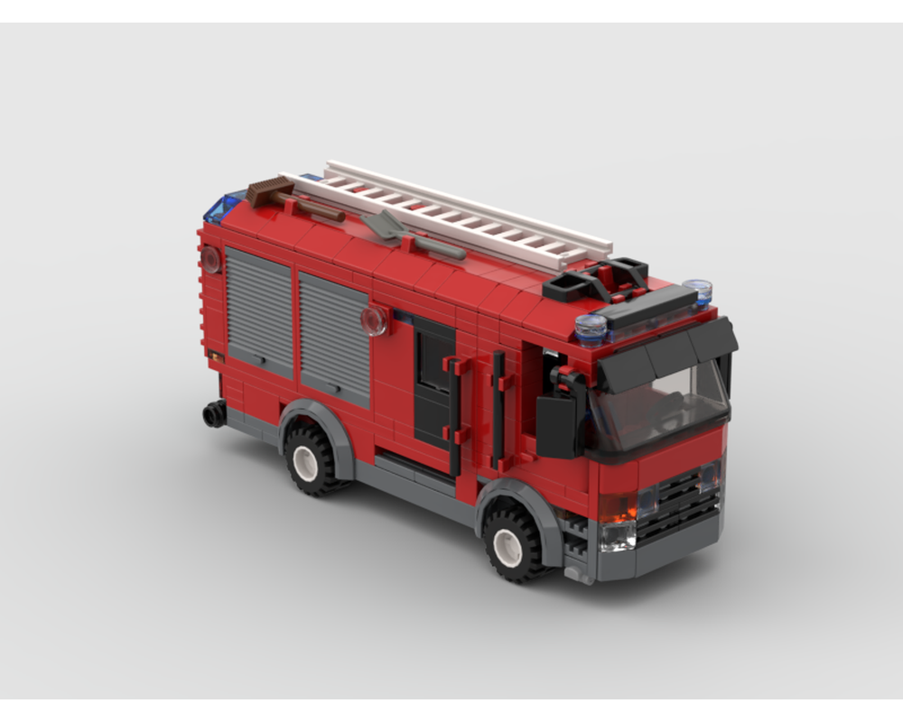 LEGO MOC Dutch standard firetruck (no minifig) by Toothpick-NL ...