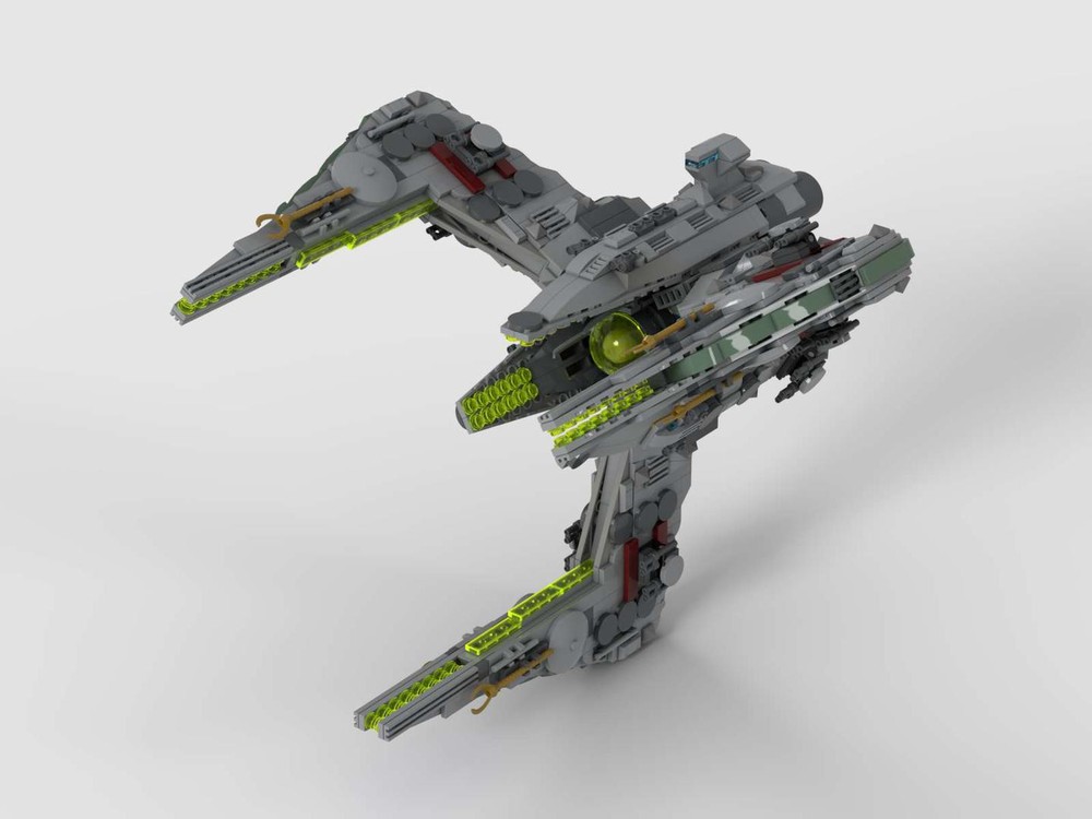 LEGO MOC Tri-Wing Cruiser by LucasErG | Rebrickable - Build with LEGO
