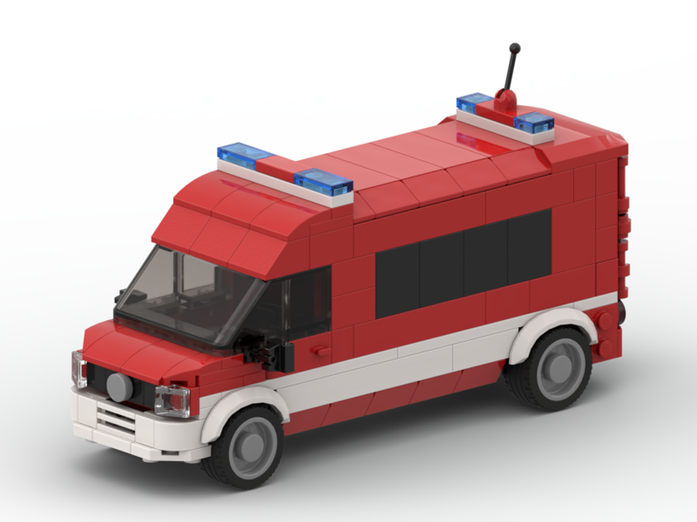 LEGO MOC ELW1 Mercedes Sprinter by ole.828 | Rebrickable - Build with LEGO