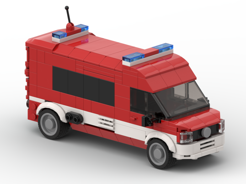 LEGO MOC ELW1 Mercedes Sprinter by ole.828 | Rebrickable - Build with LEGO