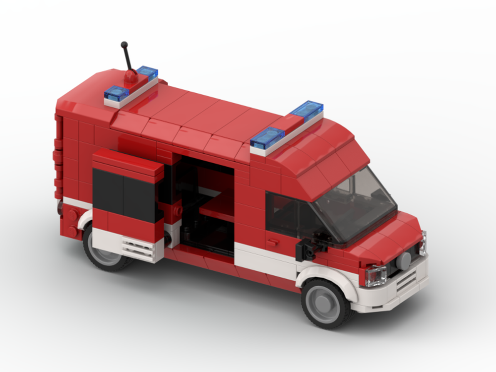 LEGO MOC ELW1 Mercedes Sprinter by ole.828 | Rebrickable - Build with LEGO