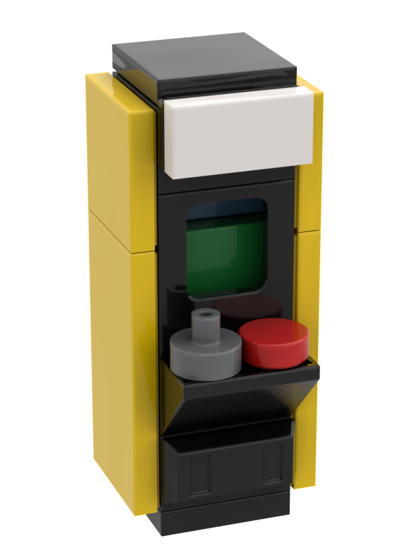 LEGO MOC Retro Arcade Cabinet v1 by AntOrman | Rebrickable - Build with ...