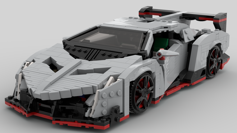 LEGO MOC Lamborghini veneno by Arisa | Rebrickable - Build with LEGO