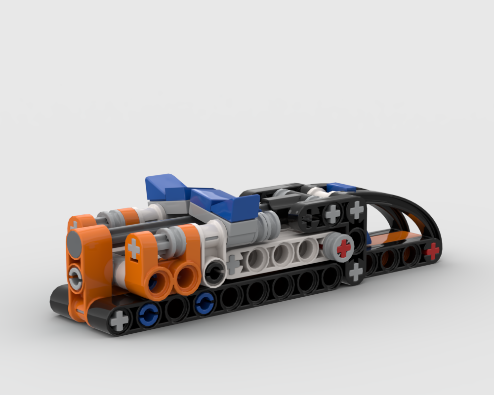 LEGO MOC SCMaglev Train 42088 Alternative by AlexGam | Rebrickable ...