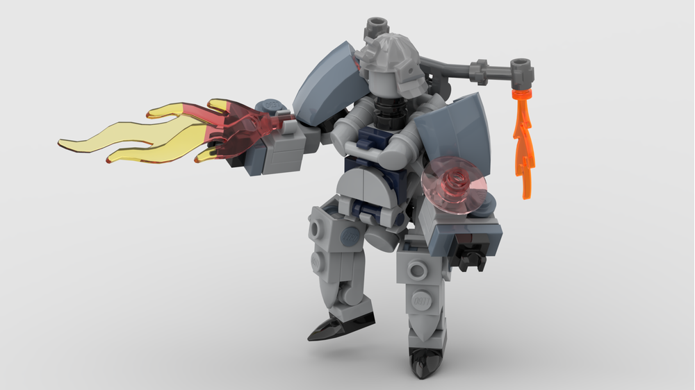 LEGO MOC Tartakovsky's Durge by BigJudge | Rebrickable - Build with LEGO