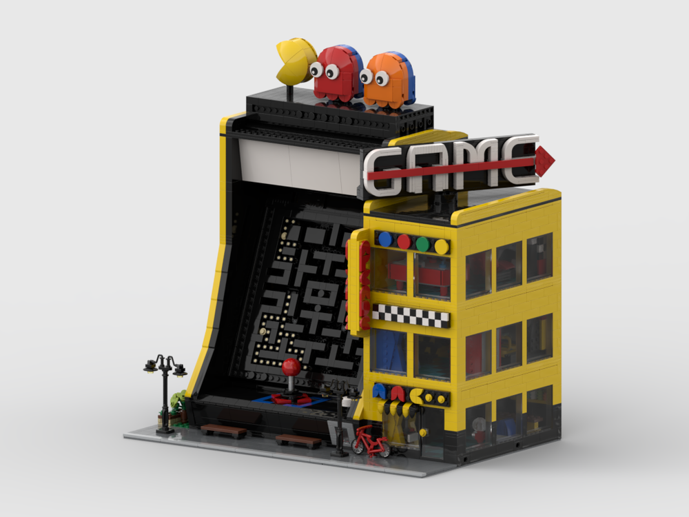 LEGO MOC Modular Arcade Center + Display for set 10323 by gabizon ...