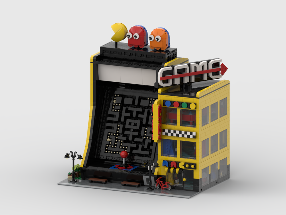 LEGO MOC Modular Arcade Center + Display for set 10323 by gabizon ...