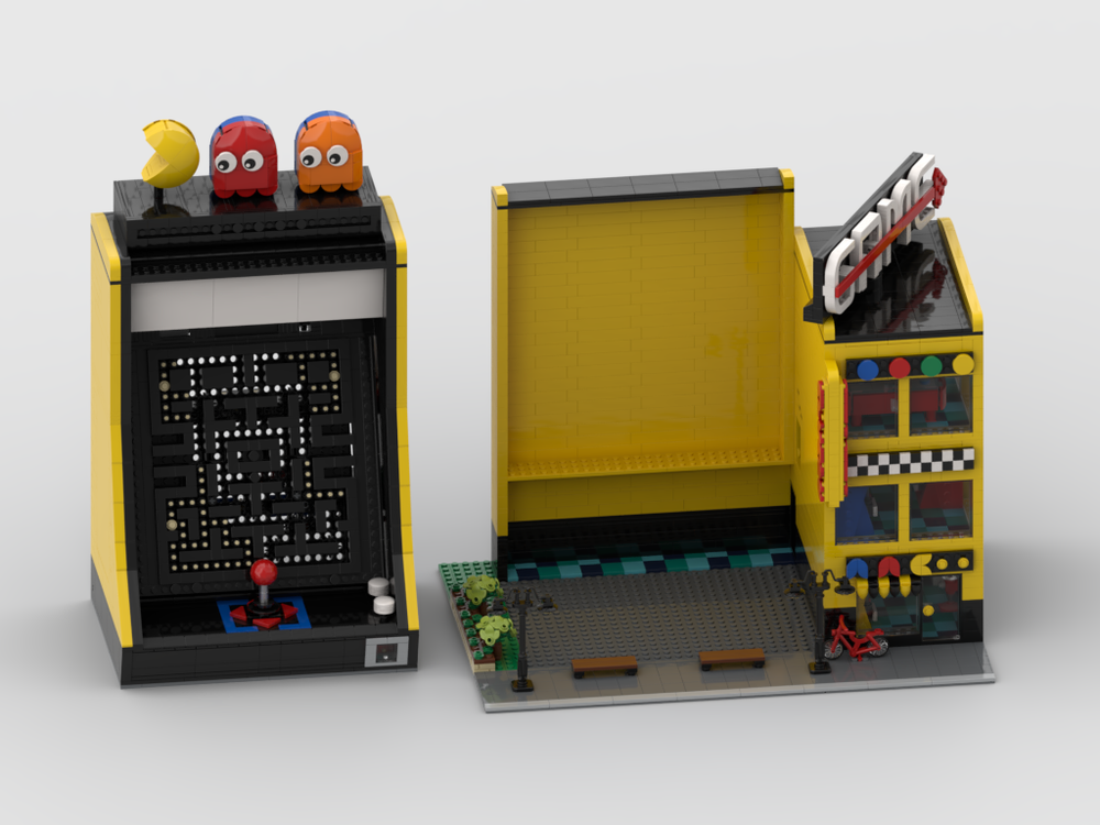 LEGO MOC Modular Arcade Center + Display for set 10323 by gabizon ...