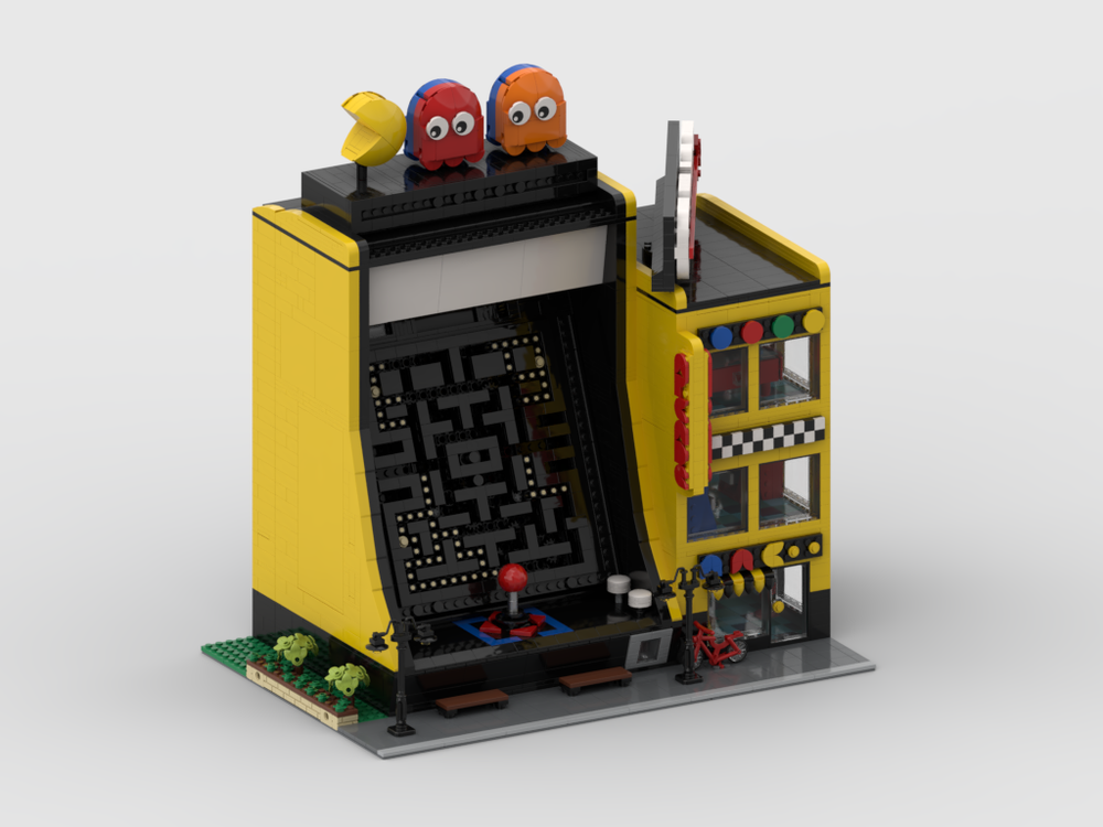 LEGO MOC Modular Arcade Center + Display for set 10323 by gabizon ...