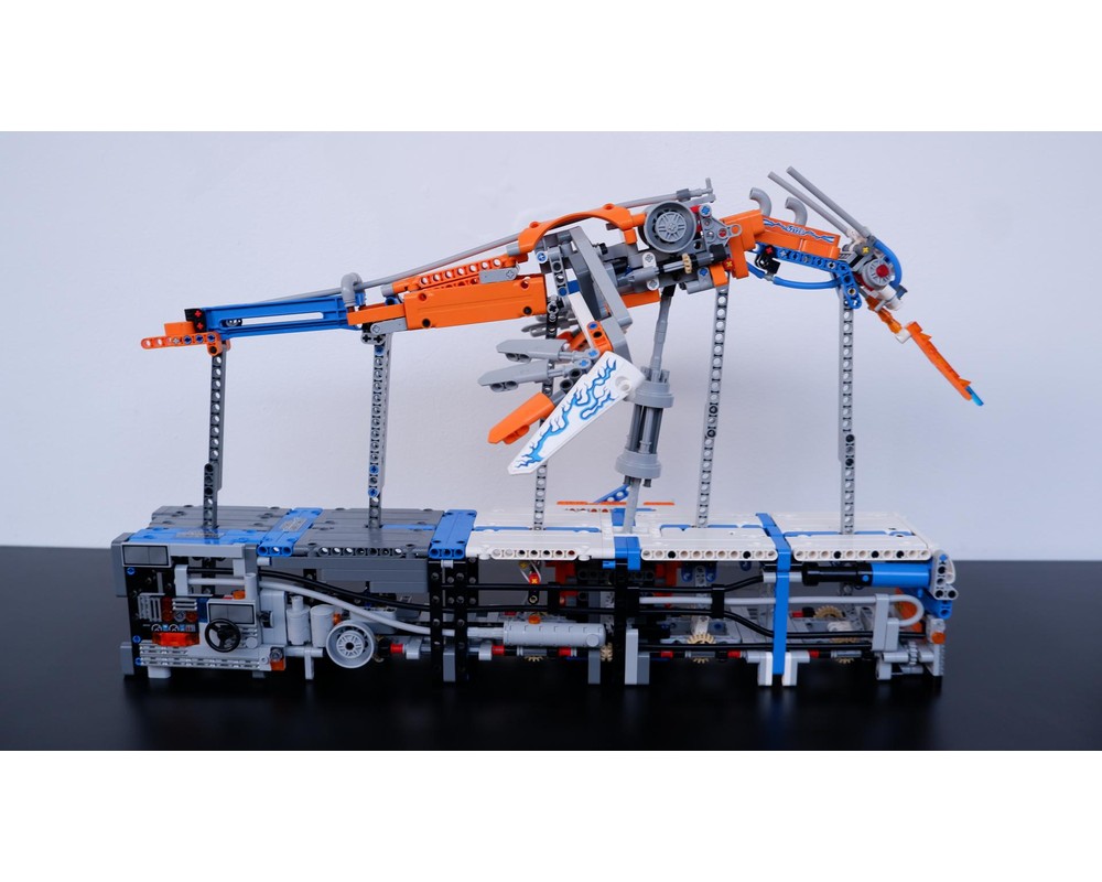 LEGO MOC Tech Dragon by Arpeggi0 | Rebrickable - Build with LEGO