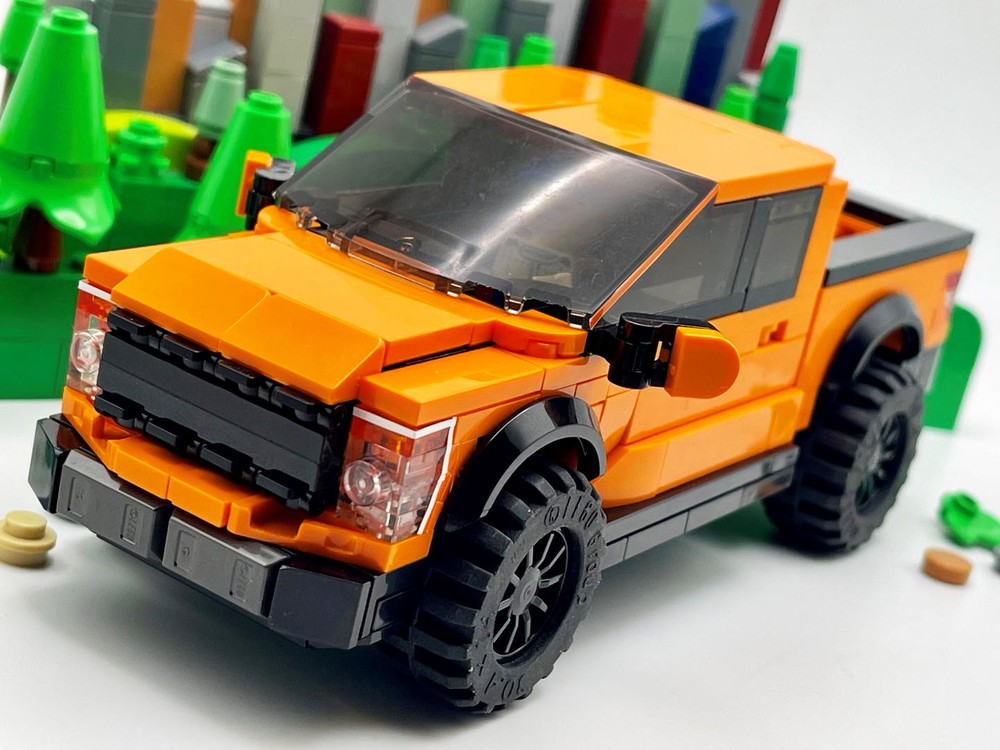 Lego Moc Ford F 150 Raptor By Ibrickeditup Rebrickable Build With Lego