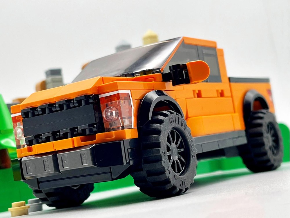 Lego Moc Ford F 150 Raptor By Ibrickeditup Rebrickable Build With Lego