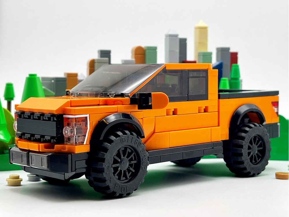 Lego Moc Ford F 150 Raptor By Ibrickeditup Rebrickable Build With Lego