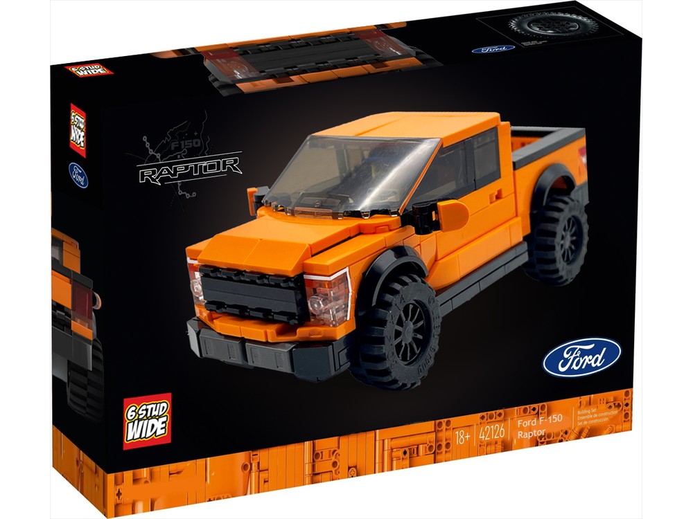 Lego Moc Ford F 150 Raptor By Ibrickeditup Rebrickable Build With Lego