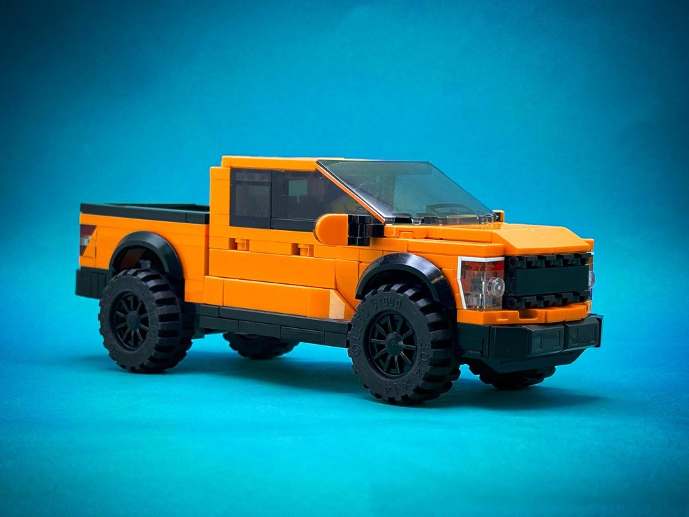 LEGO MOC Built Tough F-150 Raptor by IBrickedItUp | Rebrickable - Build ...